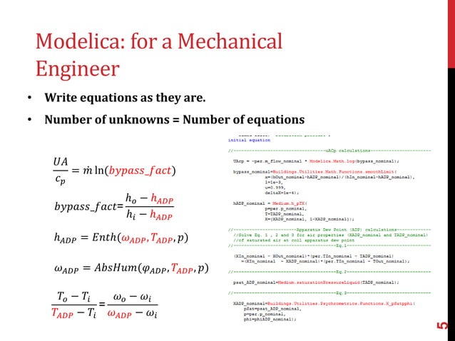 Thermal equipment modeling in modelica | PDF