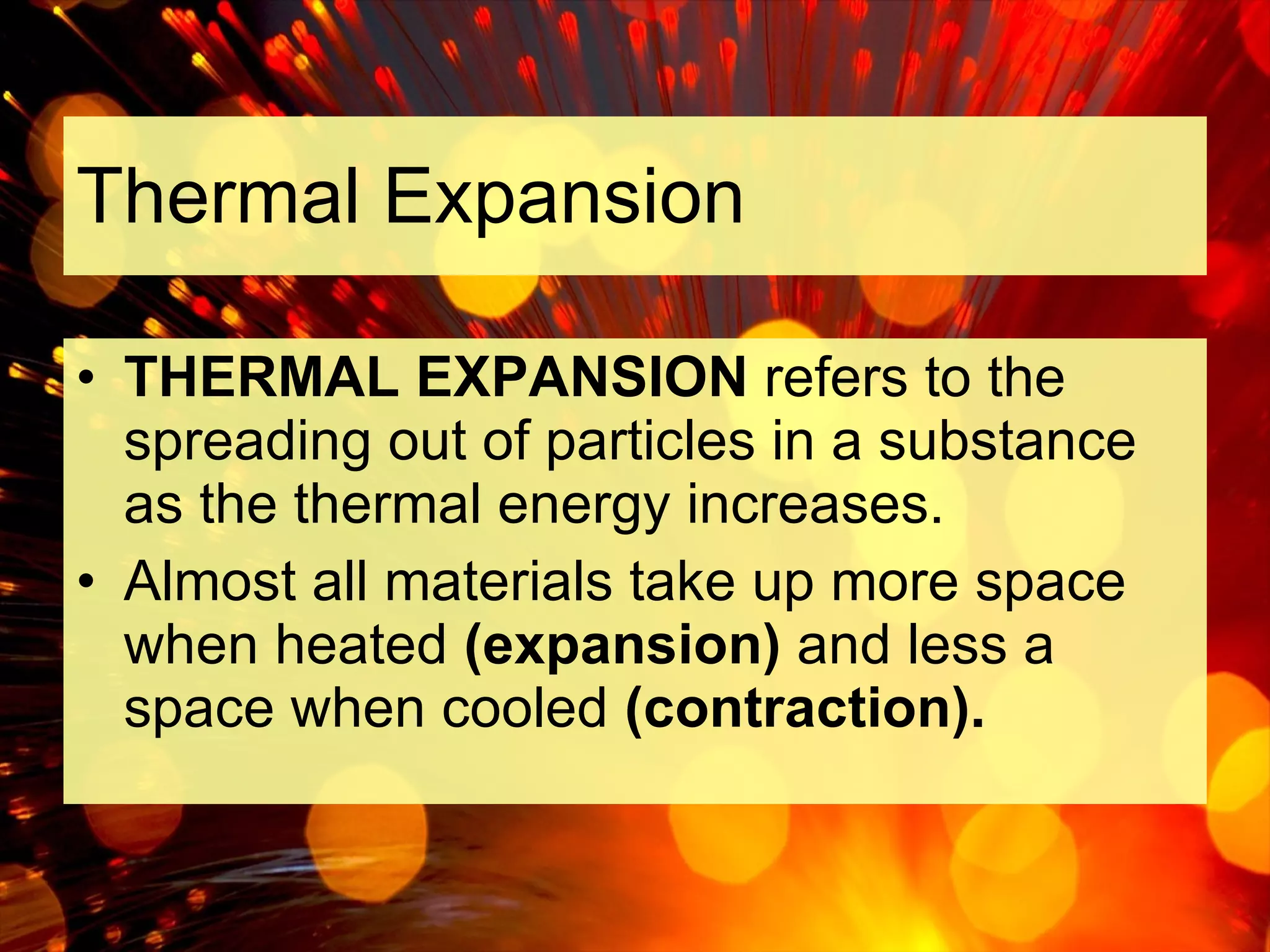Thermal Expansion. | PPT