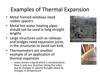 Thermal Expansion Examples
