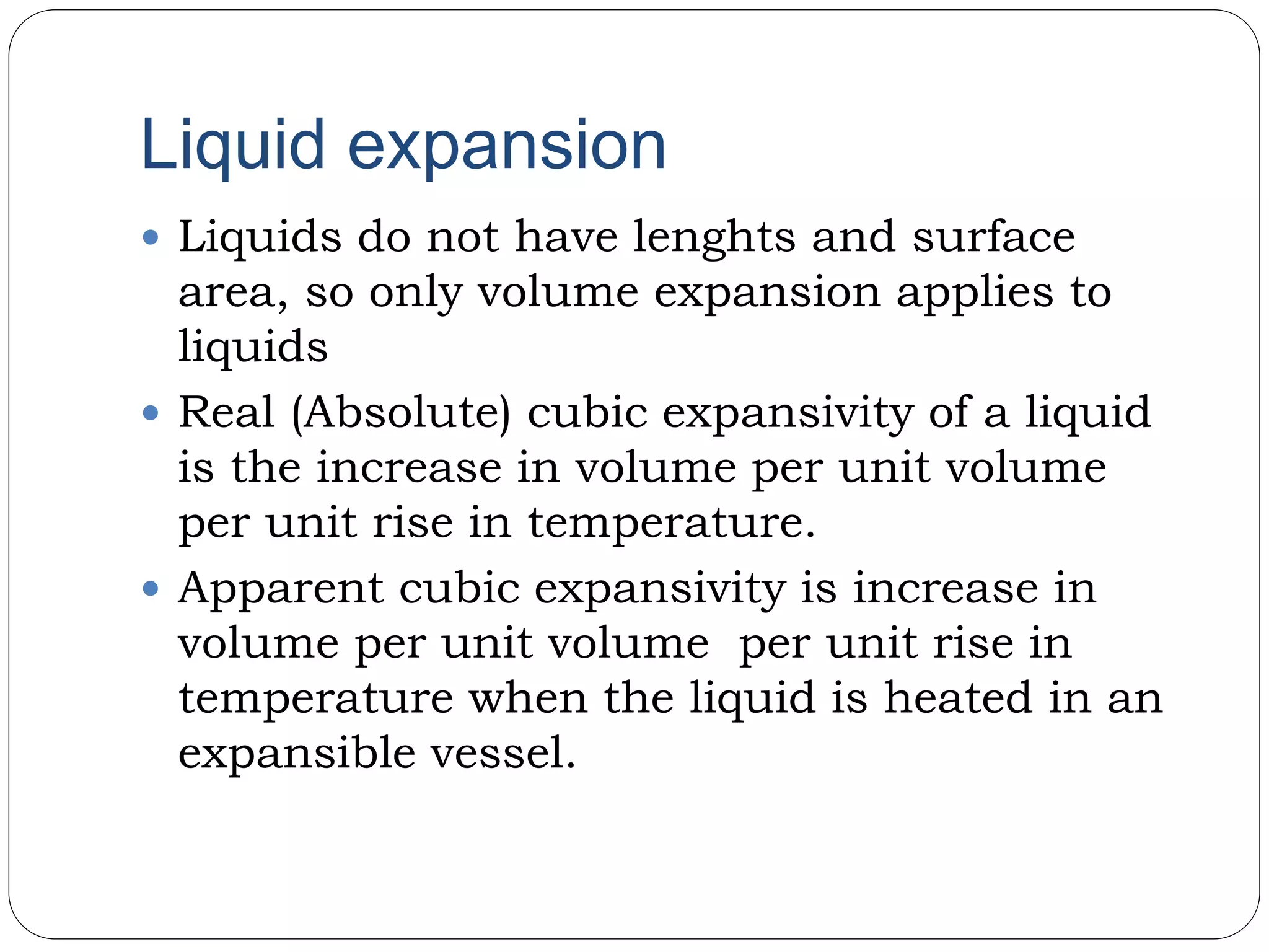 Thermalexpansion | PPTX