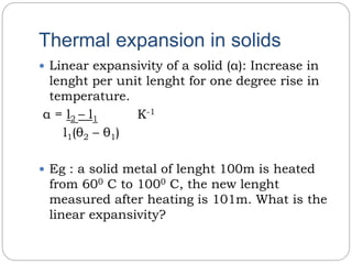 Thermalexpansion | PPTX