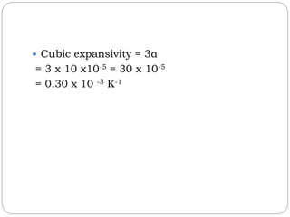 Thermalexpansion | PPTX