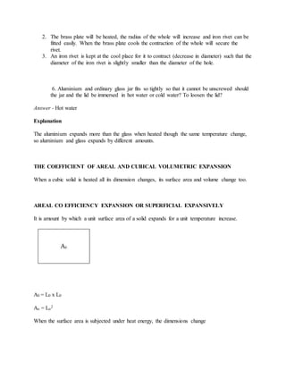 Thermal expansion | PDF | Free Download