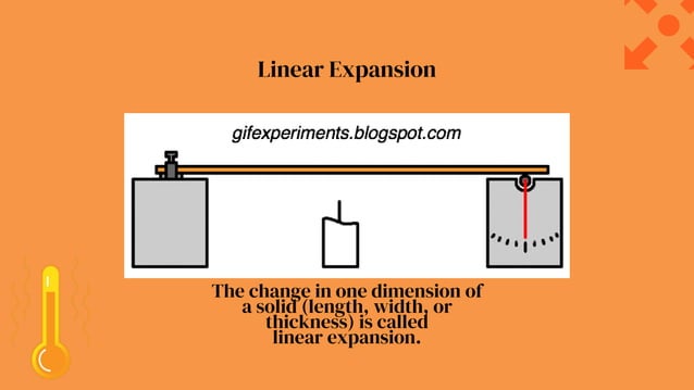 Thermal expansion physics therdmodynamics pptx | PPTX | Physics | Science