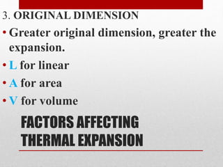 Thermal Expansion & Heat Transfer | PPTX