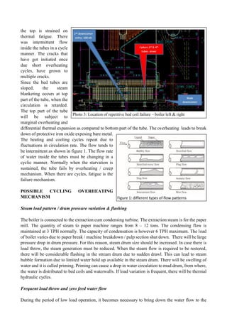 Thermal fatigue failure in a FBC boiler | PDF