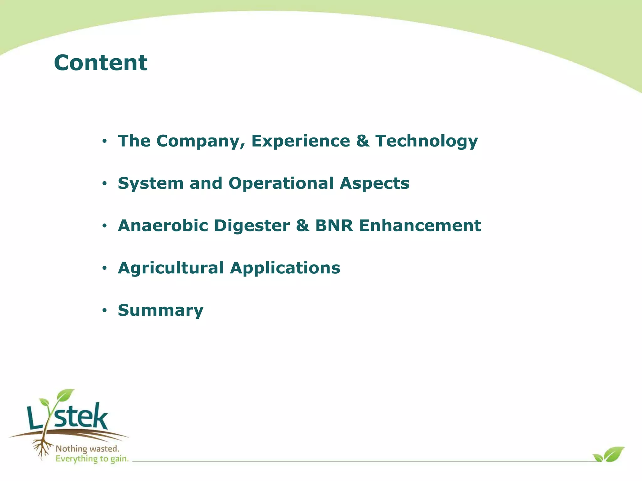 Thermal hyrolysis of biosolids & bnr digester lystek | PDF