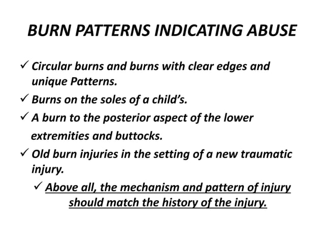 Burn injuries | PPT