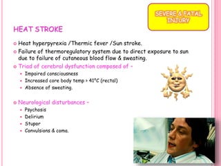 What Are Thermal Injuries Causing Death