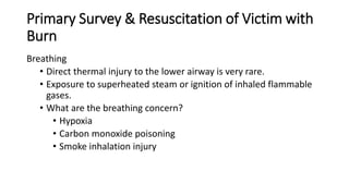 Thermal injury, ATLS 10th edition | PPTX