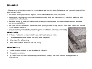 Thermal insulating material | PPTX