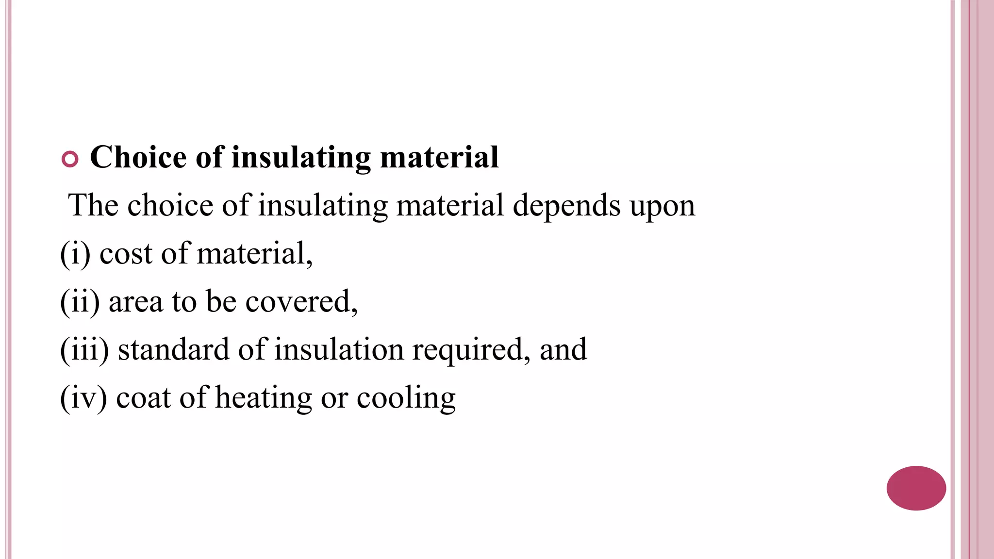 Thermal insulation of building | PPTX