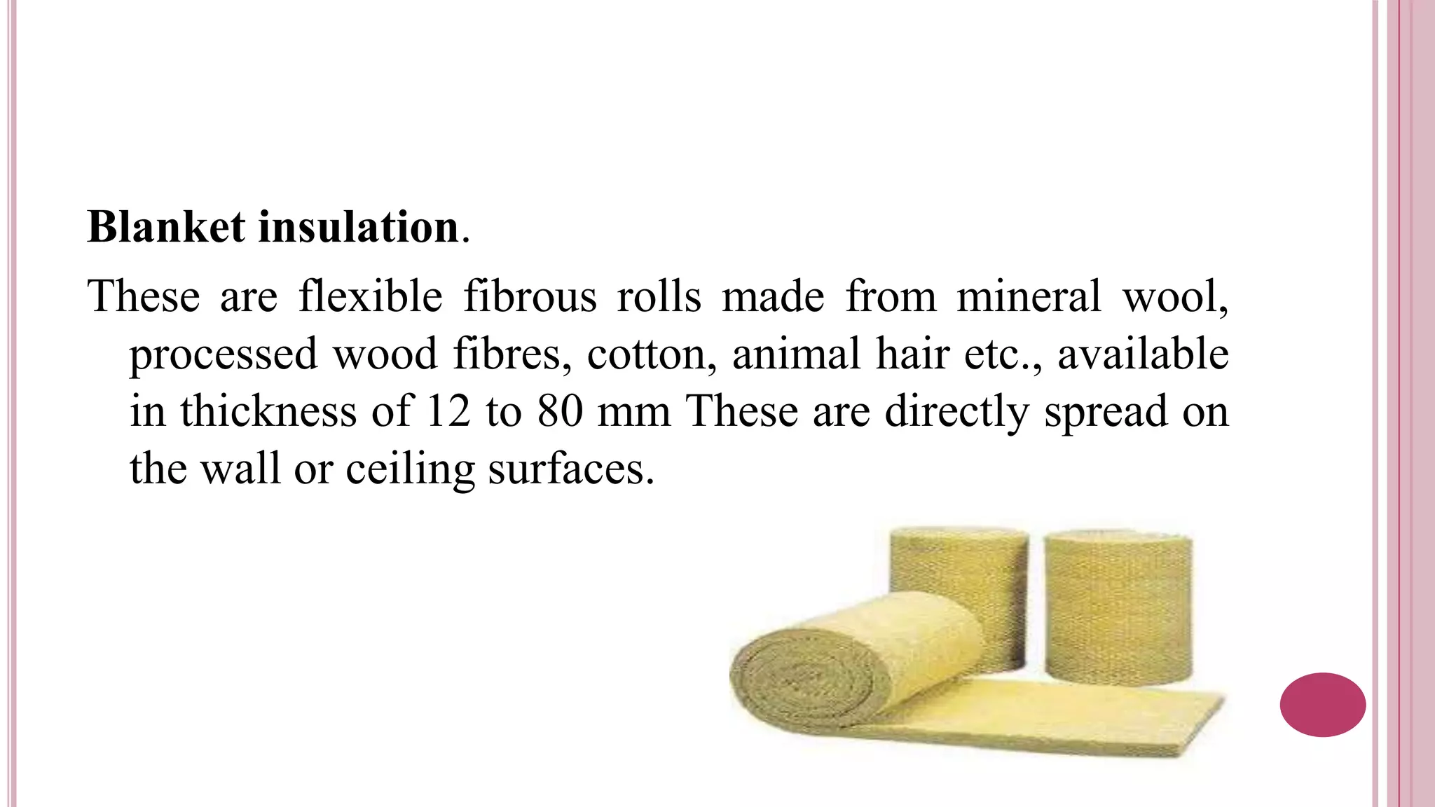 Thermal insulation of building | PPTX