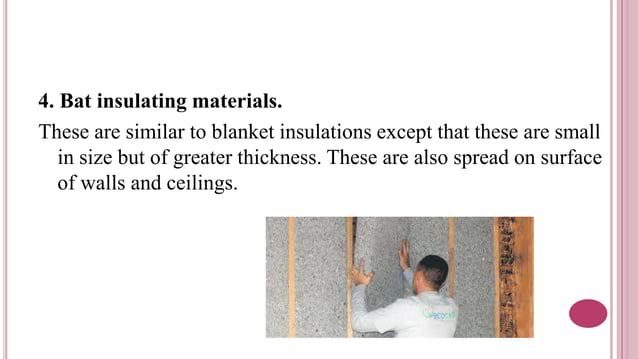 Thermal insulation of building | PPTX