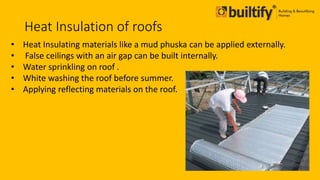Thermal insulation of buildings | PPTX