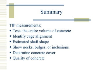 Thermal integrity profiling Pile 2(1).ppt