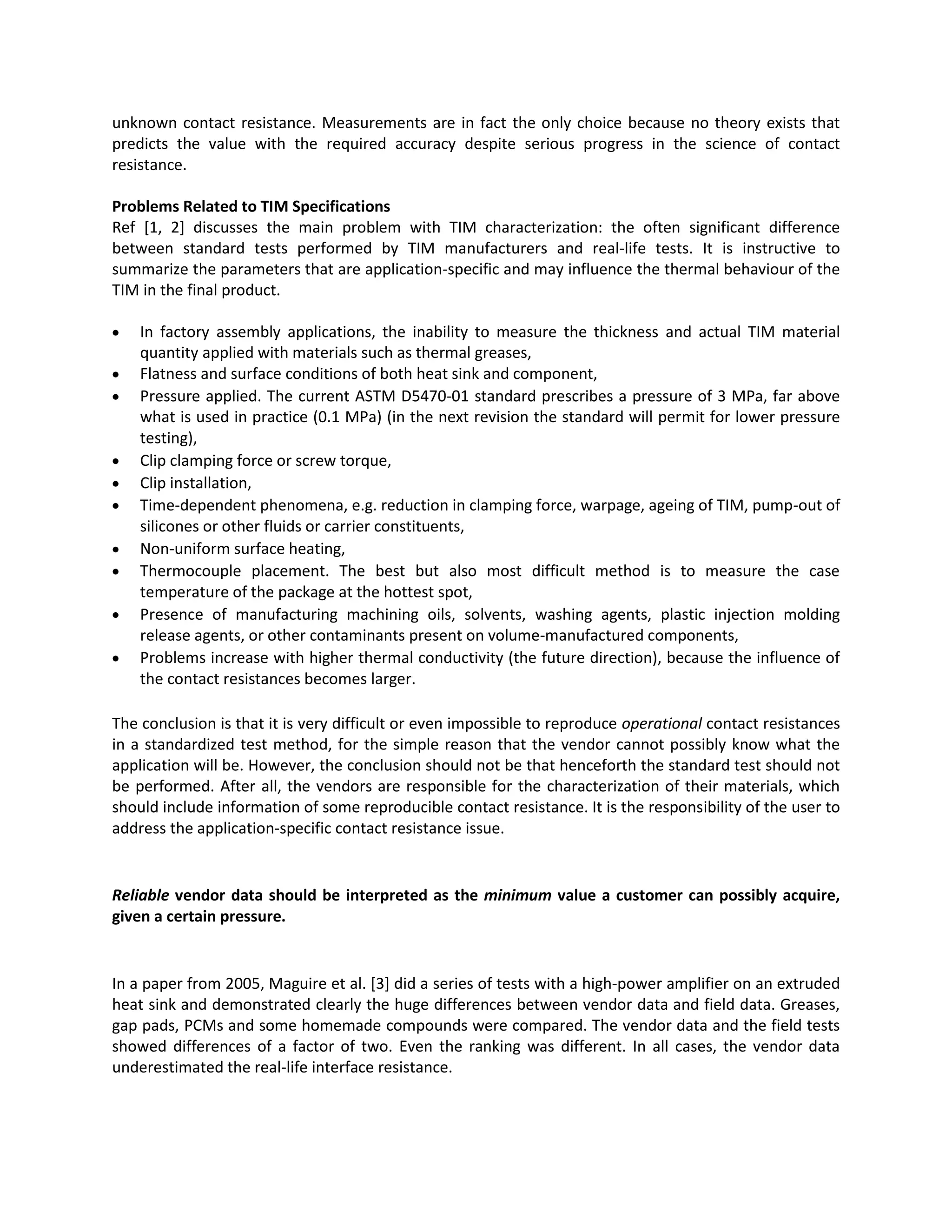 Thermal Interface Materials (TIMs): Conudction, Convection, Resistance ...