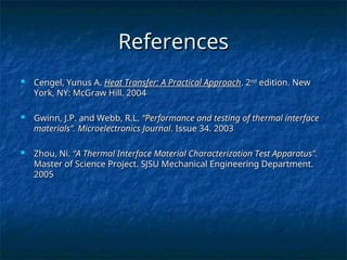 Thermal Interface Materials Heat Sink Selection and Design Principles ...