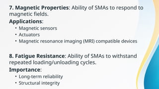Thermally stimulated materials for understanding behaver of materials ...