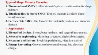 Thermally stimulated materials for understanding behaver of materials ...
