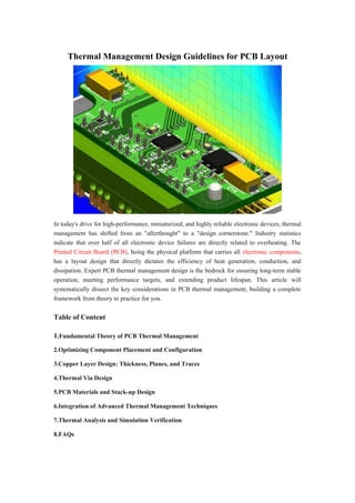 Thermal Management Design Guidelines for PCB Layout.docx