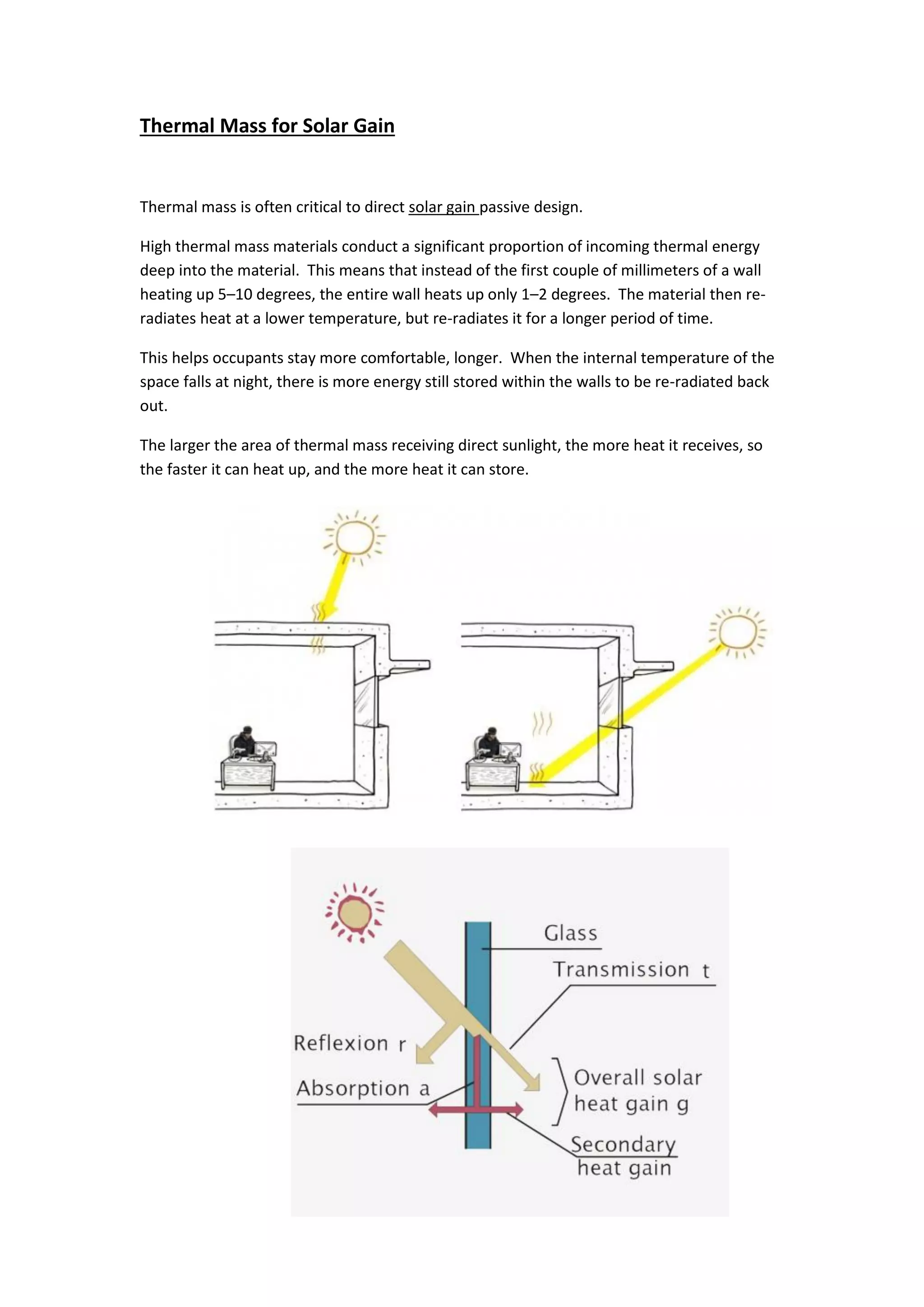 Thermal mass | PDF