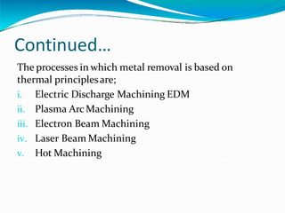 Thermal metal removal process 4 unit | PDF