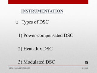 Thermal method of analysis. | PPTX