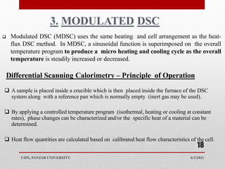 Thermal method of analysis. | PPTX