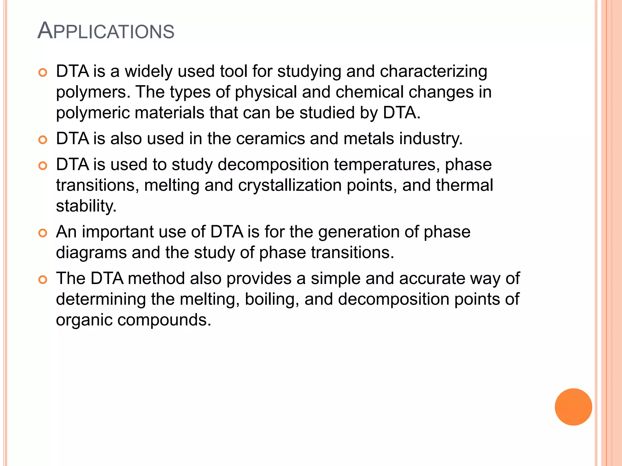 Thermal method of analysis | PPT