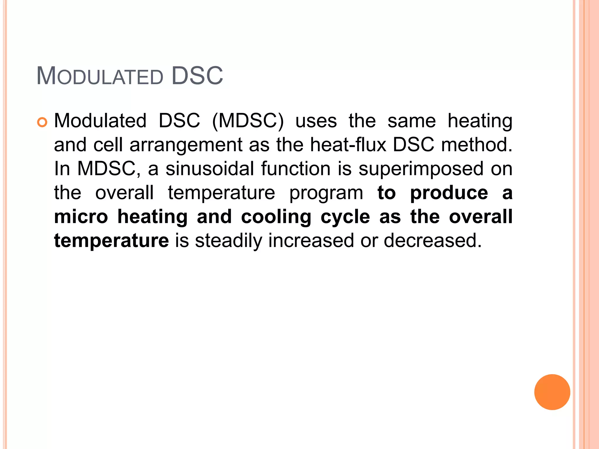 Thermal method of analysis | PPT