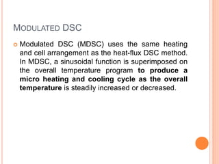 Thermal method of analysis | PPT