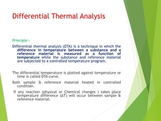 thermalmethods of analysis by talha shahid.ppt