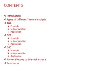 thermalmethods of analysis by talha shahid.ppt