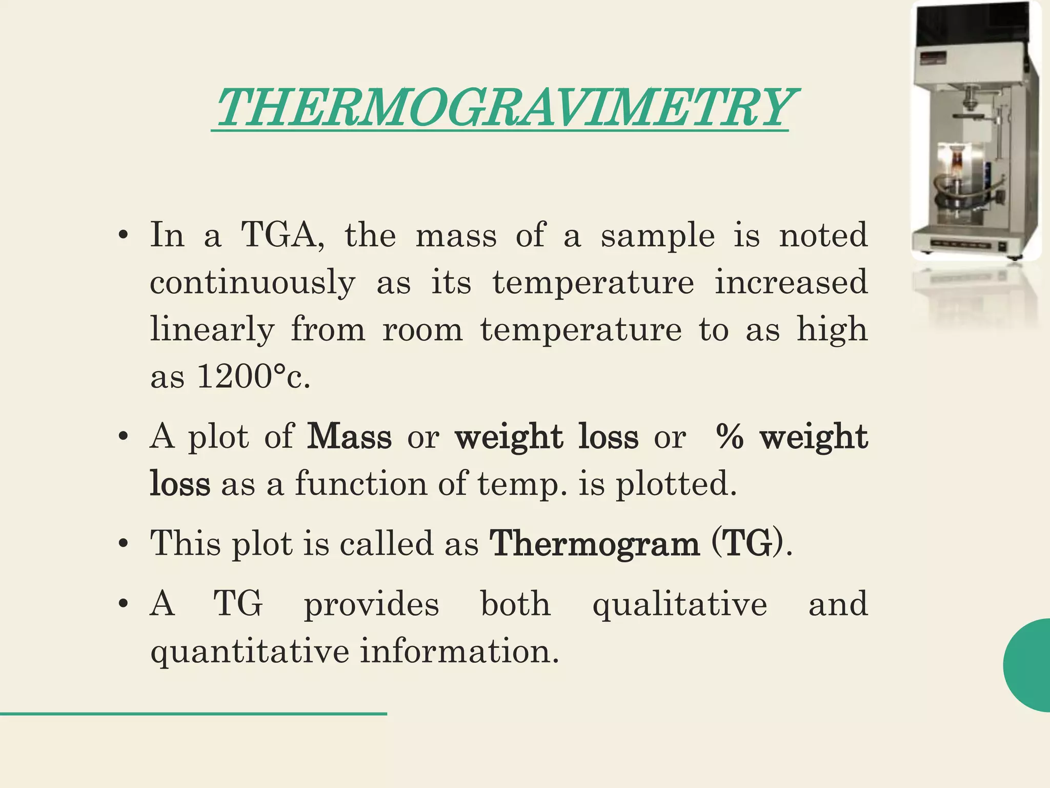 Thermal Method Of Analysis | PPTX