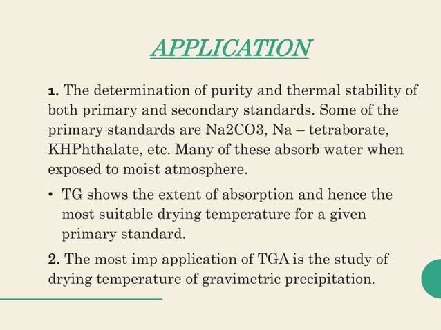 Thermal Method Of Analysis | PPTX | Chemistry | Science