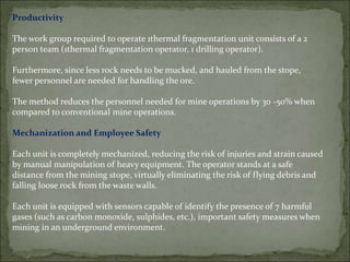 Thermal mining | PPT