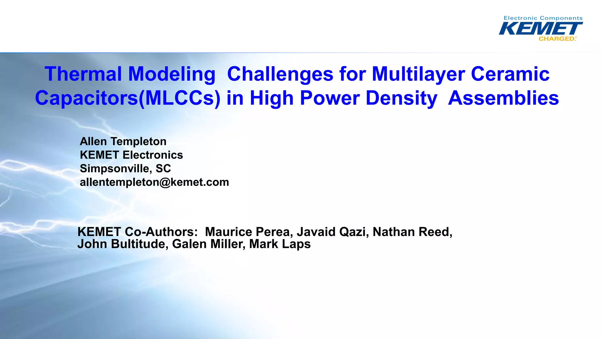 Thermal Modeling | PDF