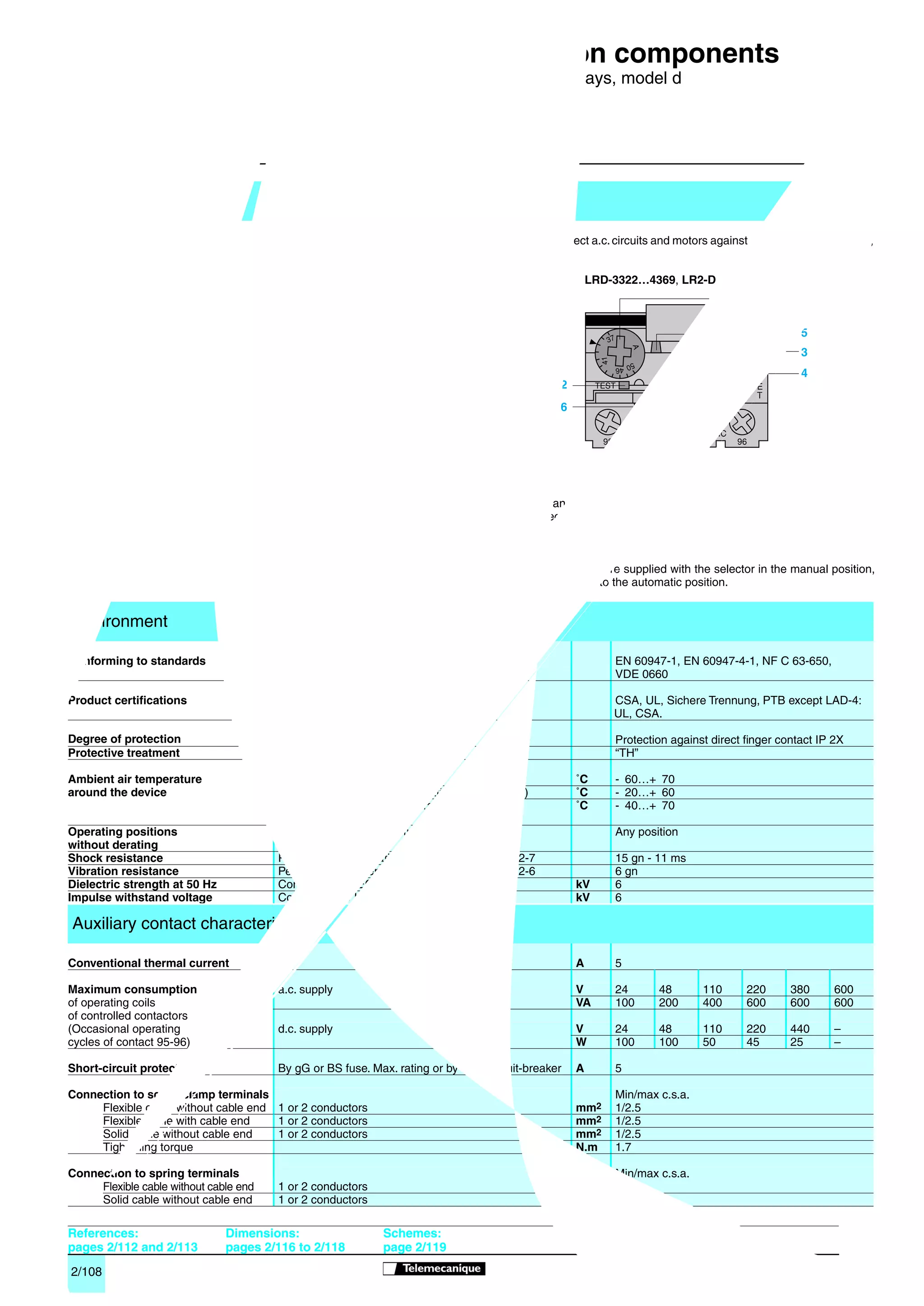 Thermal over load 66011 | PDF