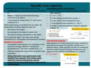 Thermal physics | PPTX