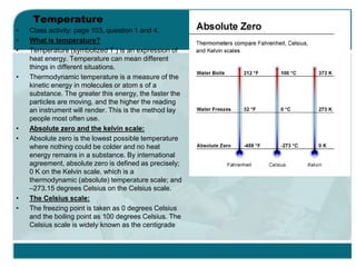 Thermal physics | PPTX