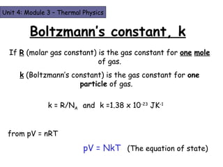 The three gas laws Boyle's law,pressure law and charles law Thermal ...