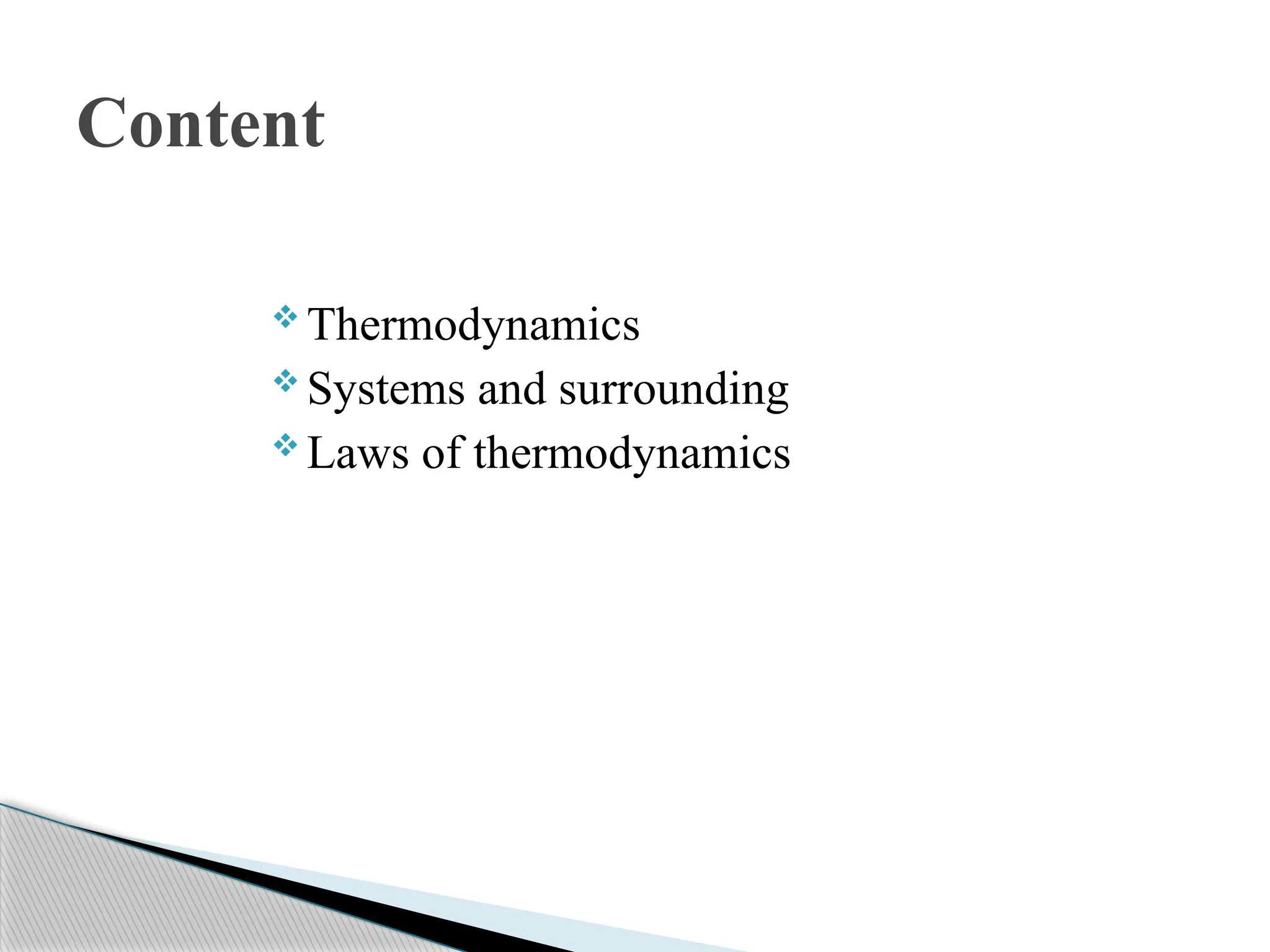 Thermal Dynamics- Laws of thermodynamics | PPT