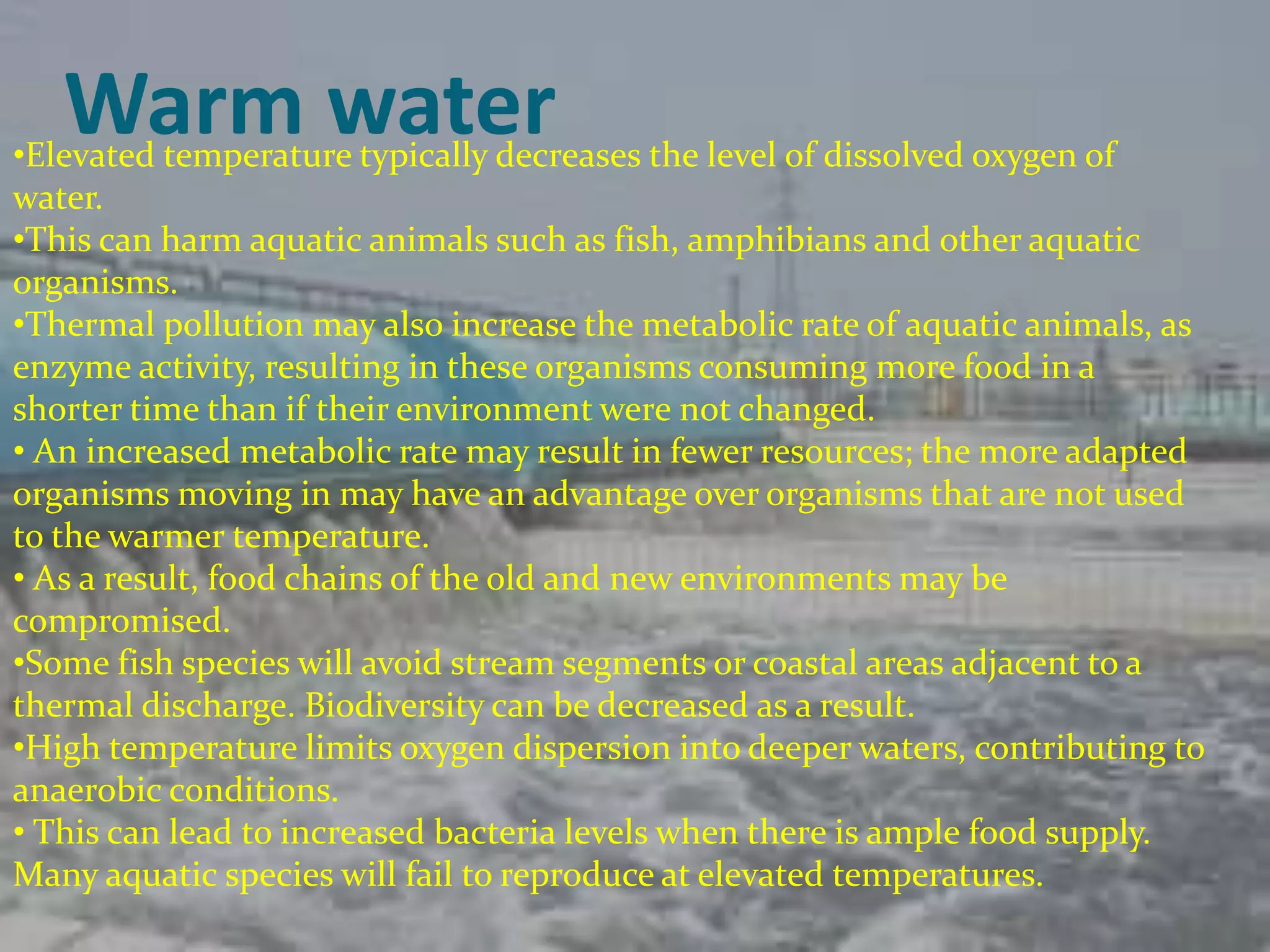 Thermal pollution | PPTX
