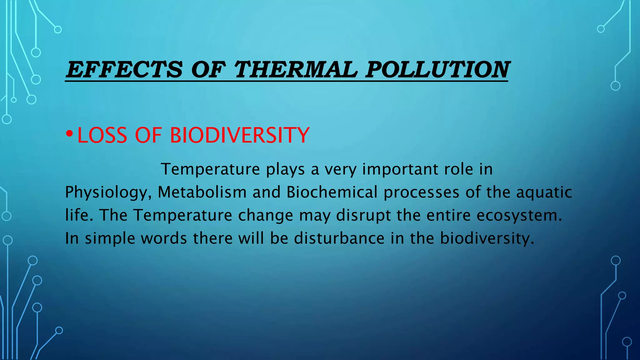 Thermal pollution | PPTX
