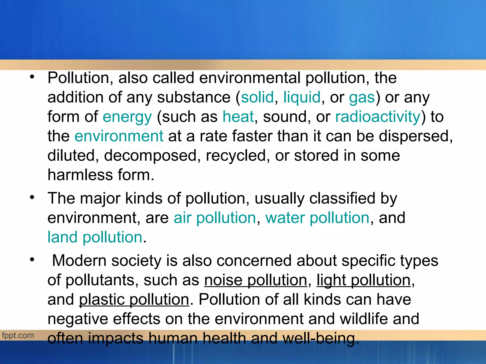 Thermal pollution | PPT