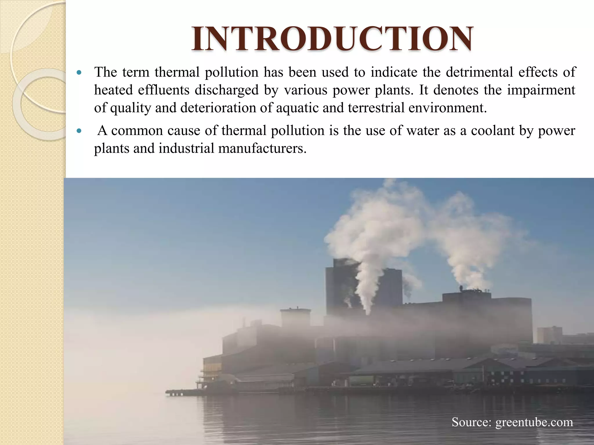 Thermal pollution presentation | PPTX
