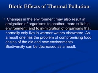 Thermal pollution By Nikhil Pakwanne | PPT