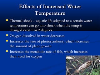 Effects Of Thermal Pollution