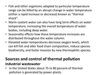 Thermal Pollution in water.pptx